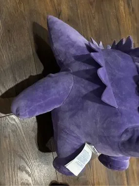 Toys | Gengar Build A Bear Pokemon Plush Like New 16 Purple Stuffed ...